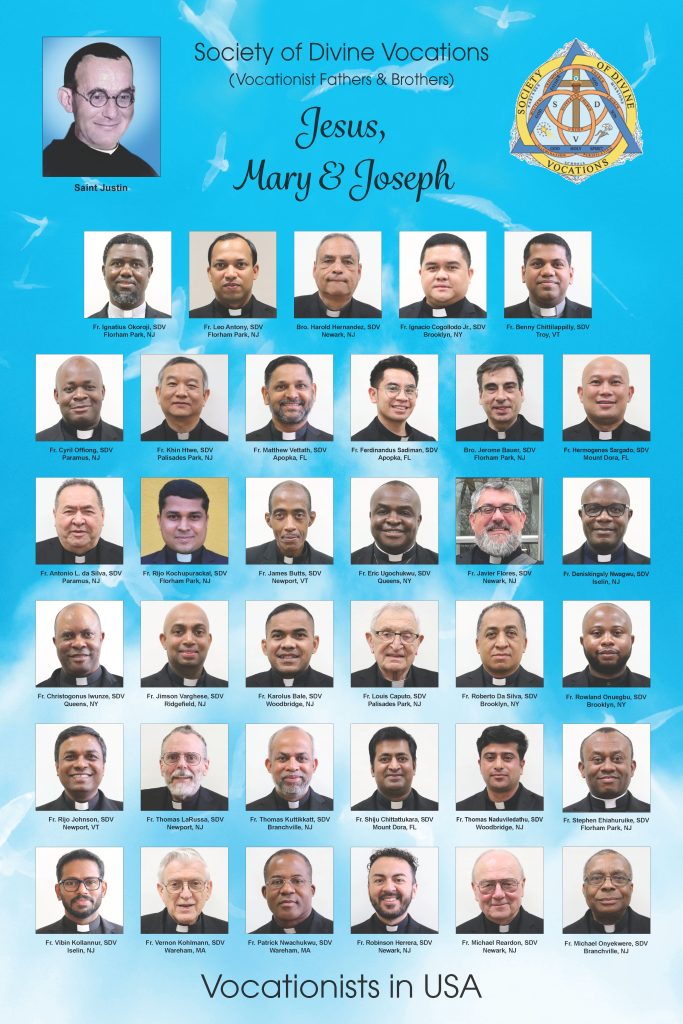 VOCATIONISTS – Society of Divine Vocations USA Quasi Province
